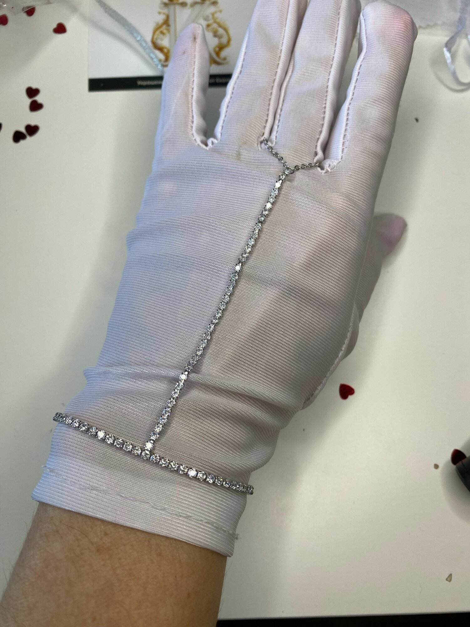 Браслет, фианит