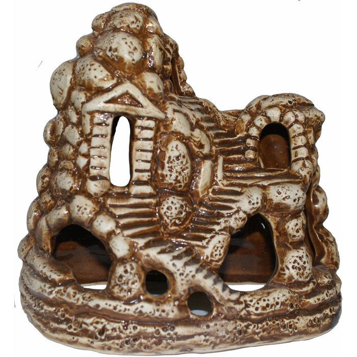 Декорация из светлой глины Орловская керамика Отшельник