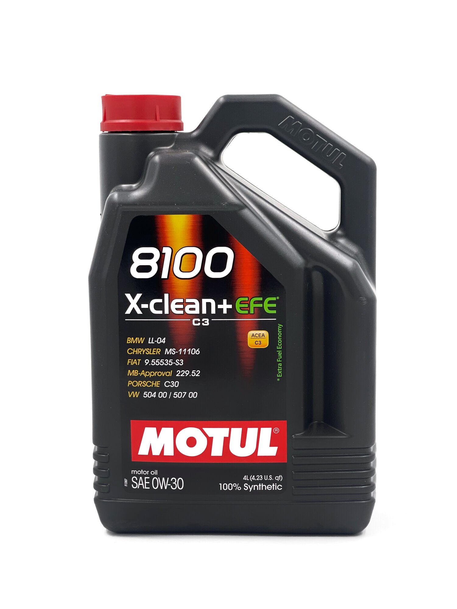 Масло моторное Motul 8100 X-clean+ efe C3 0w-30, синтетическое , 4 литра