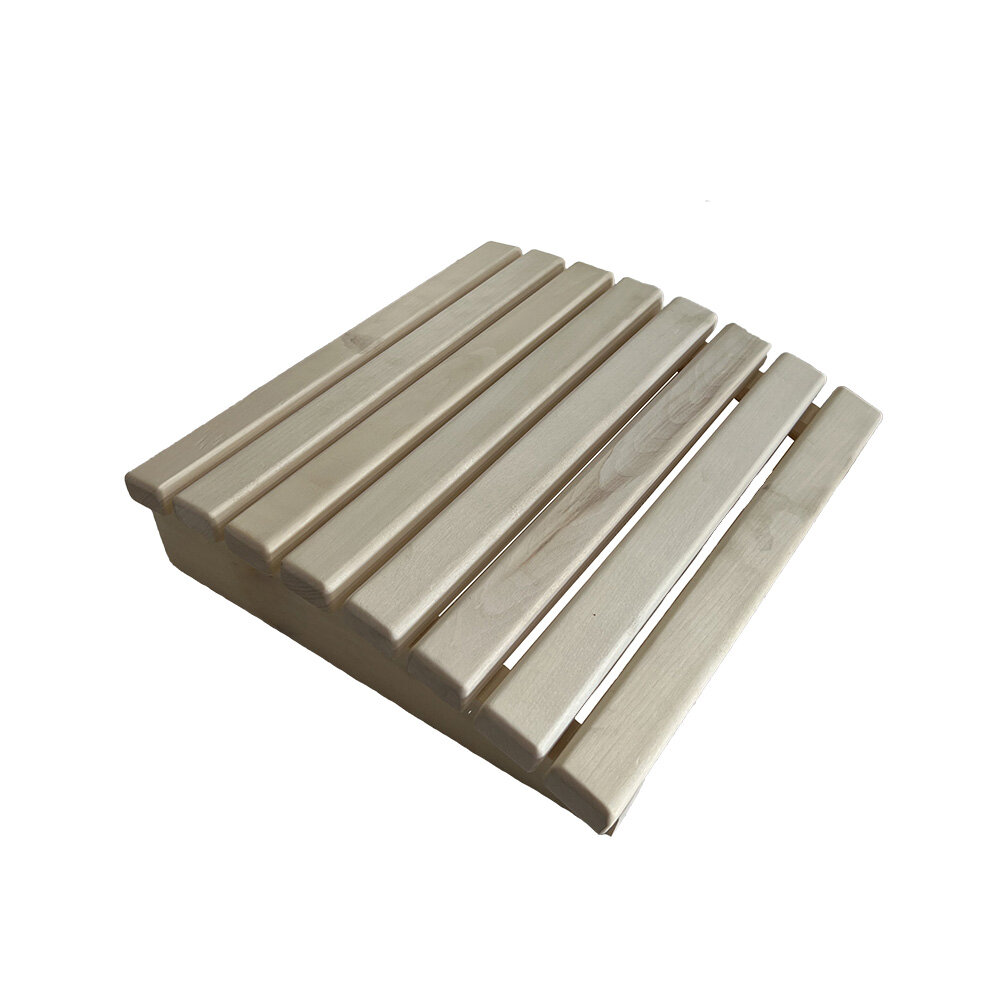 Подголовник из тополя для бани и сауны (деревянный) Паромакс