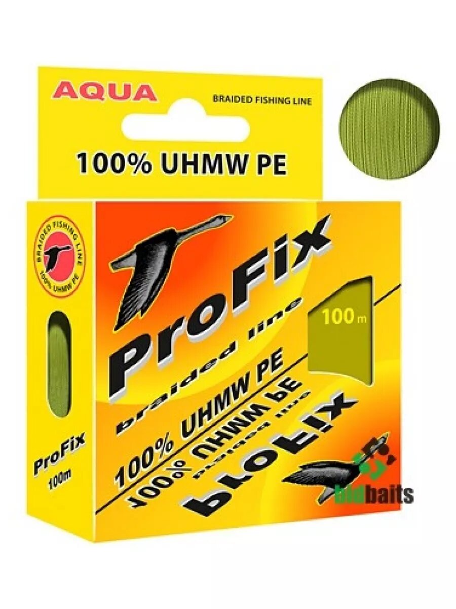 Леска рыболовная плетеная ProFix 0,08мм