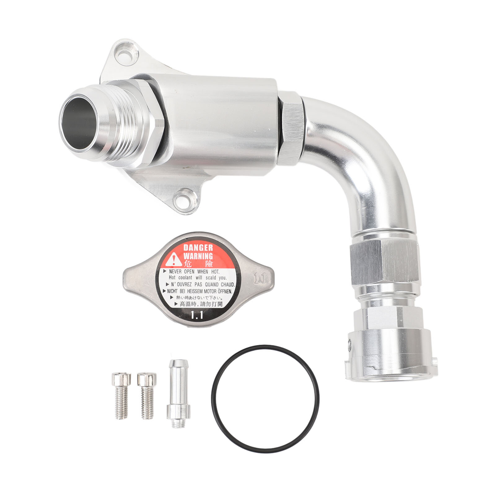 Верхняя заливная горловина корпуса охлаждающей жидкости, разъем 16AN, заливная горловина радиатора охлаждающей жидкости с крышкой радиатора 1,1 бар для головок блока цилиндров B16 B18C5 типа R