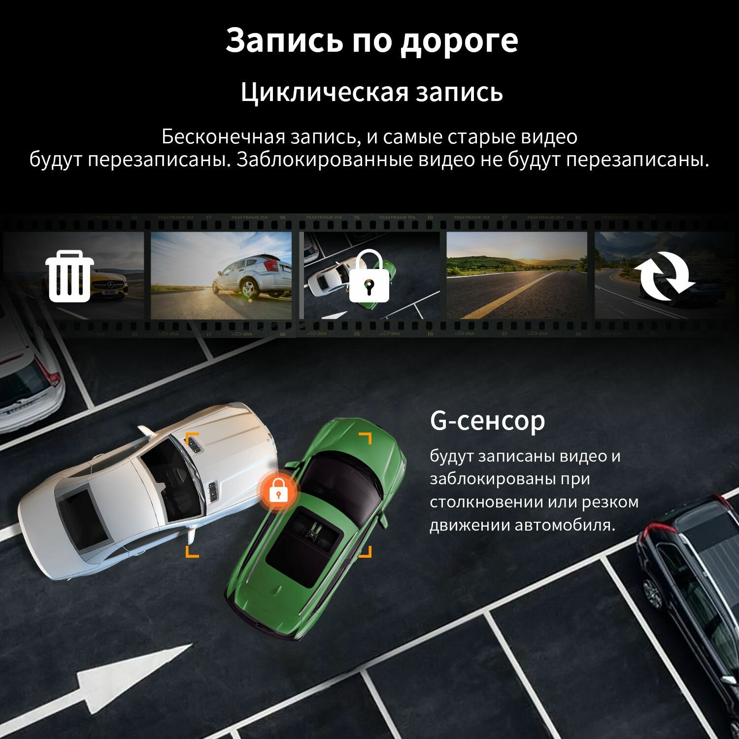 Видеорегистратор-зеркало — фото 1
