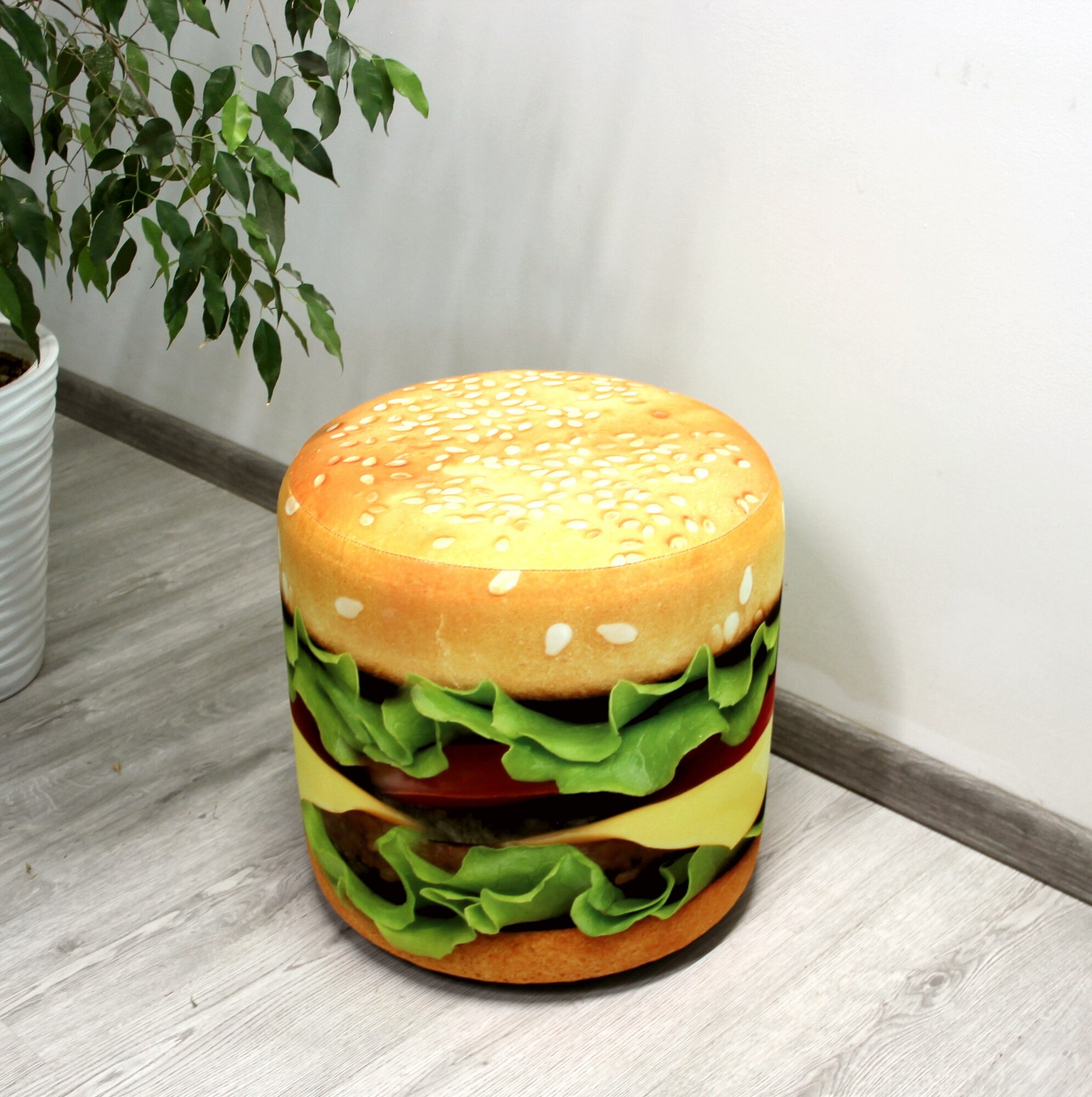 Пуфик круглый Гамбургер