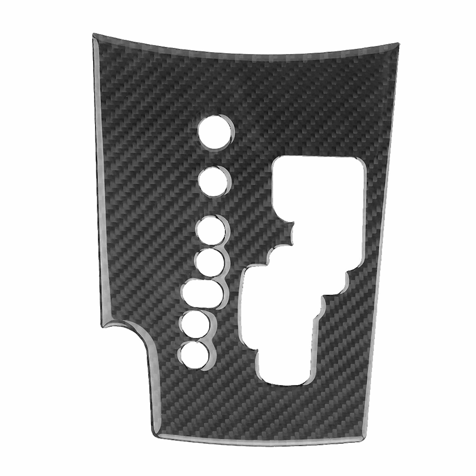 Накладка на панель селектора КПП Toyota RAV4 2006-2012, мягкий карбон