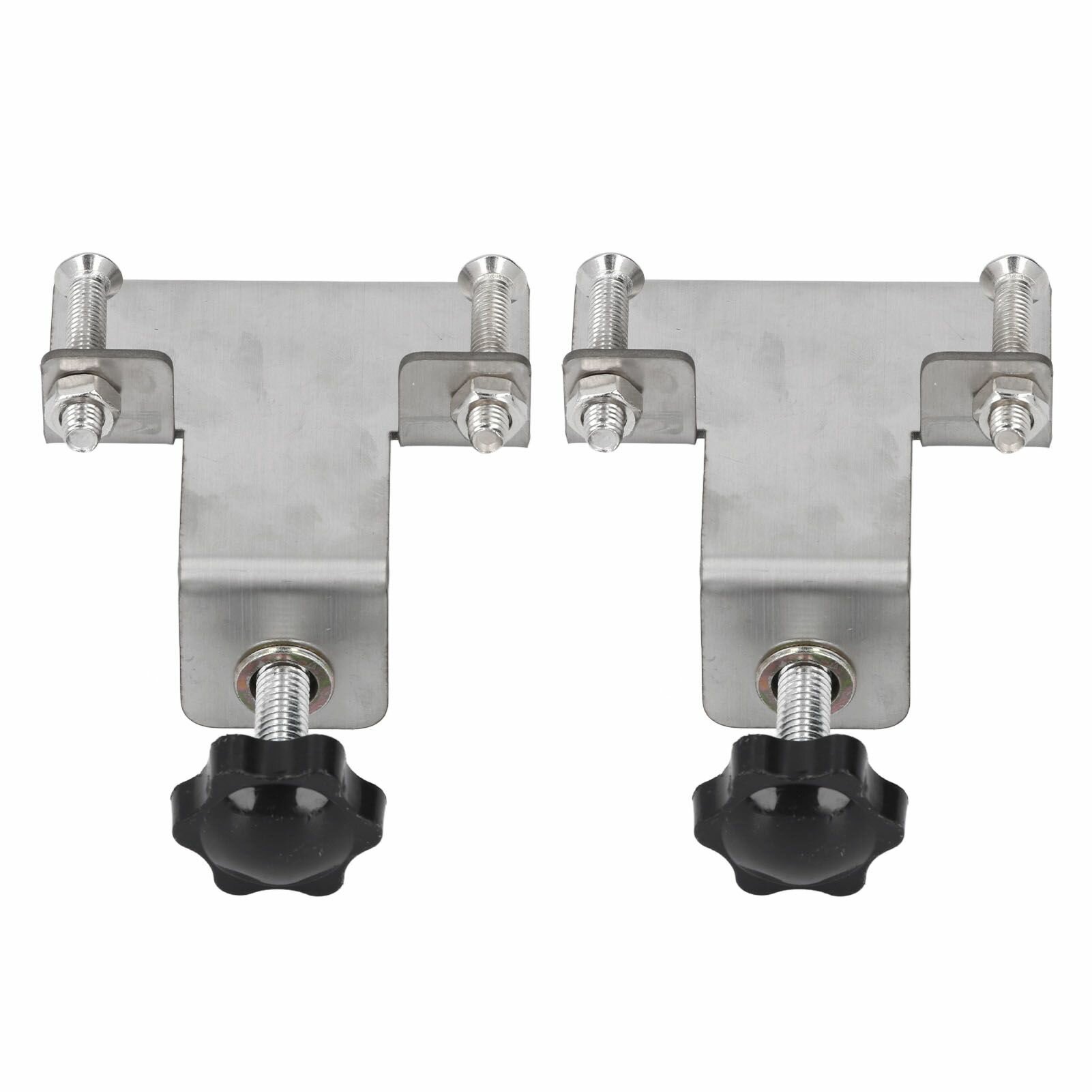 2 шт. фиксатор для монтажа дверцы шкафа, толщина 2 мм, диапазон 1-39 мм