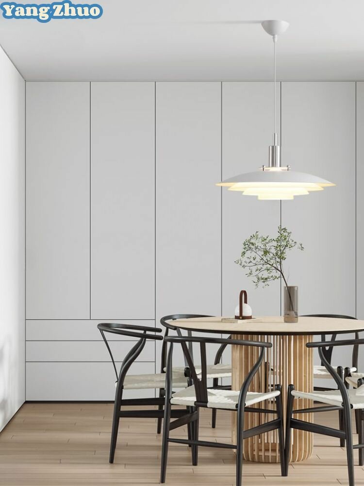 Подвесная люстра, ресторанная люстра в скандинавском стиле, современная и простая