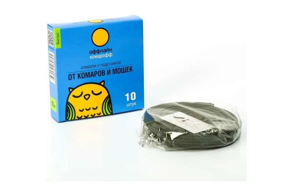 Комарофф спирали оффлайн Быстро в коробке 10 шт комплект для электронных сигарет