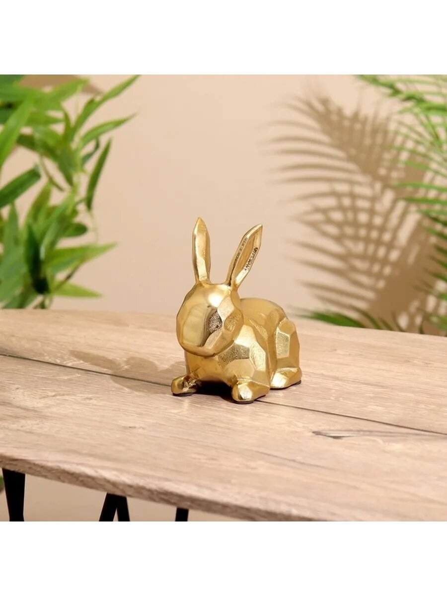 Элегантный сувенир Заяц из алюминия