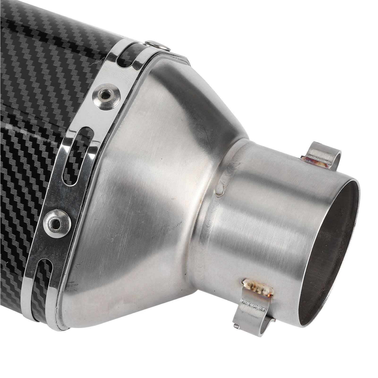 Выхлопная система MidPipe из углеродного волокна, глушитель с DB Killer, подходит для Kawasaki Ninja 400 Z400 20182020