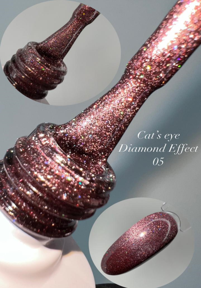Гель-лак FOR YOU Cat's eye DIAMOND № 05