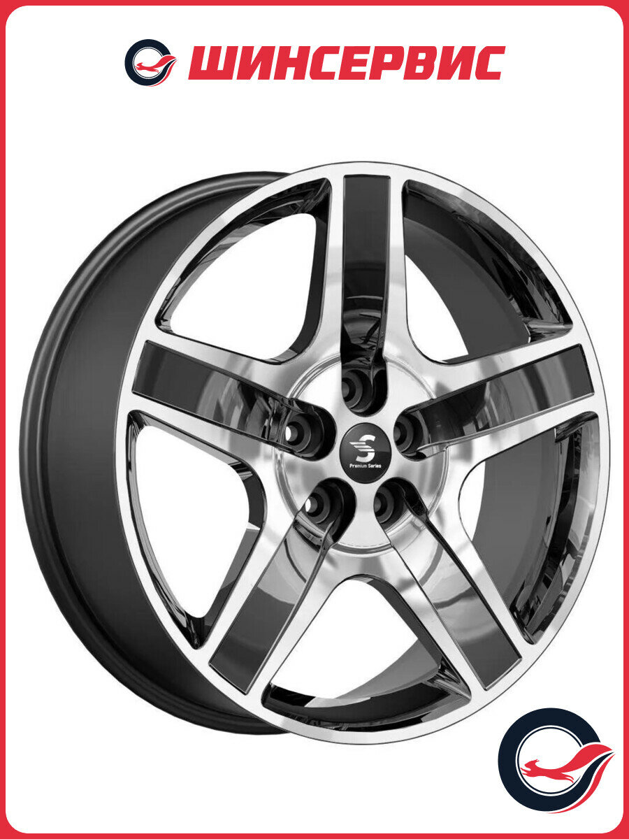 Литой колесный диск Premium Series КР008 Li L7_Li L8 R20x8.5J 5x120 ET45 ЦО62.6 для автомобиля