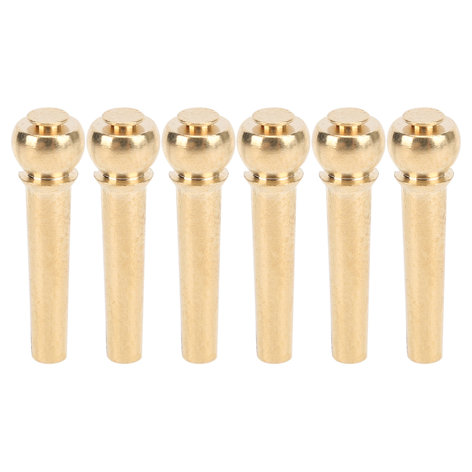 6 шт. универсальных медных колков для струн, запасных частей для акустической гитары.