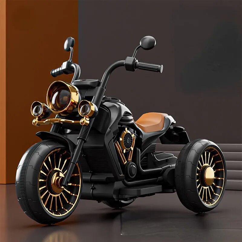 Детские электромобили, трехколесные мотоциклы, перезаряжаемые детские игрушки для мальчиков и девочек