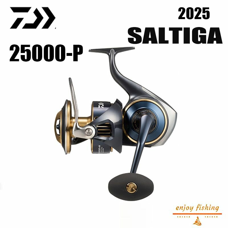 DAIWA 2025 SALTIGA 25000-P Прялка Спининговая Катушка Рыболовная Катушка Рыболовные Снасти