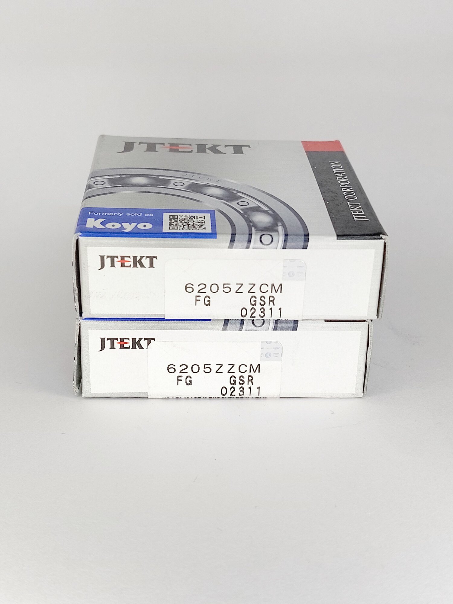 Подшипник Koyo 6205ZZCM 30х62х16 мм к-т 2 шт.