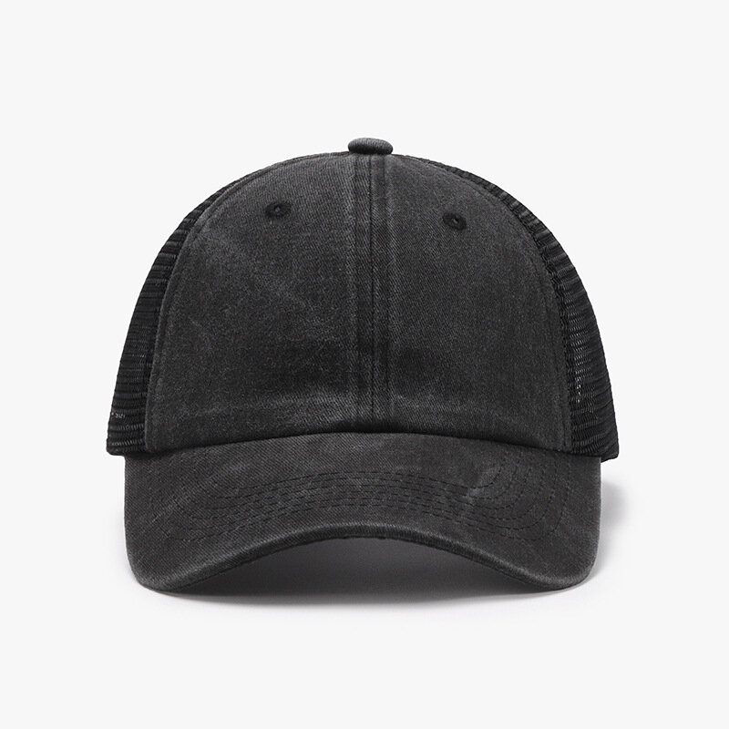 Бейсболка для женщин, ретро-кепка для отдыха на природе в японском стиле, мягкая черная шляпа, летний старинный стиль, мужская кепка из стираного хлопка с утконосом