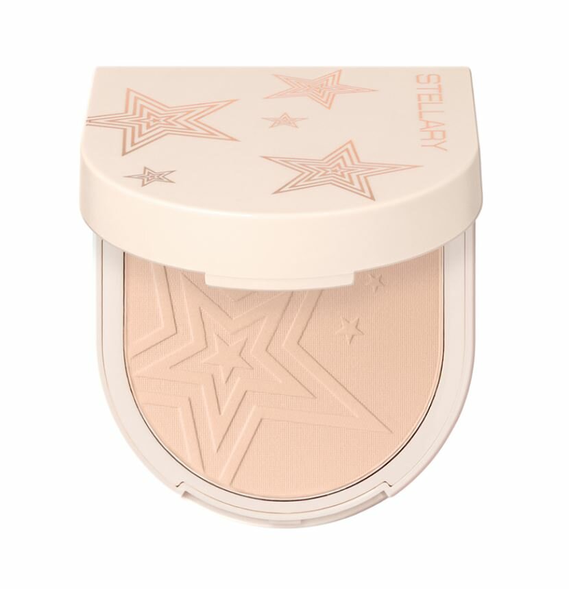 Пудра STELLARY компактная сатиновая Compact satin powder, тон 02 Слоновая кость, 7 гр