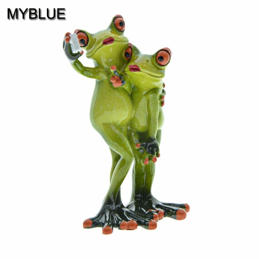 Интерьерные декоративные статуи, Искусство лягушек/ декор для дома YX-99042