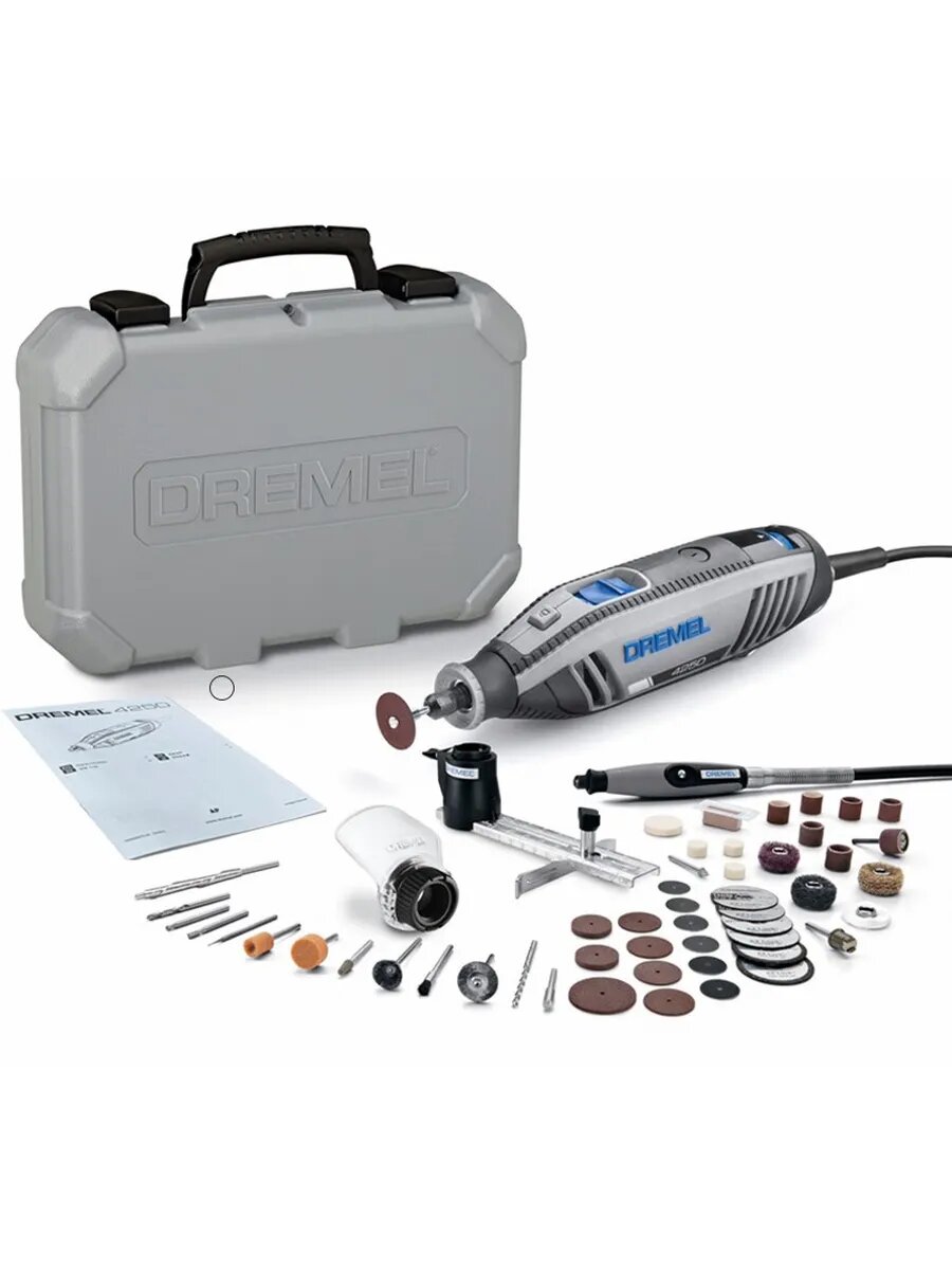 Электрическая шлифовальная машина "Dremel" 4250, антивибрационная, в чемодане, 50шт