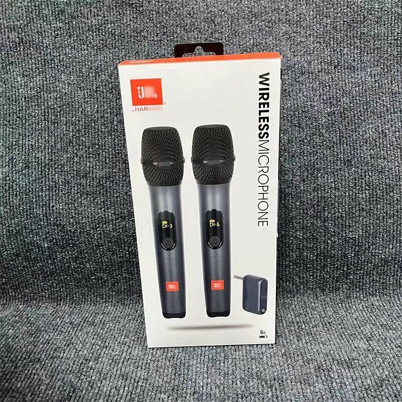 Микрофон концертный JBL Wireless Microphone Set, 2 шт, черный
