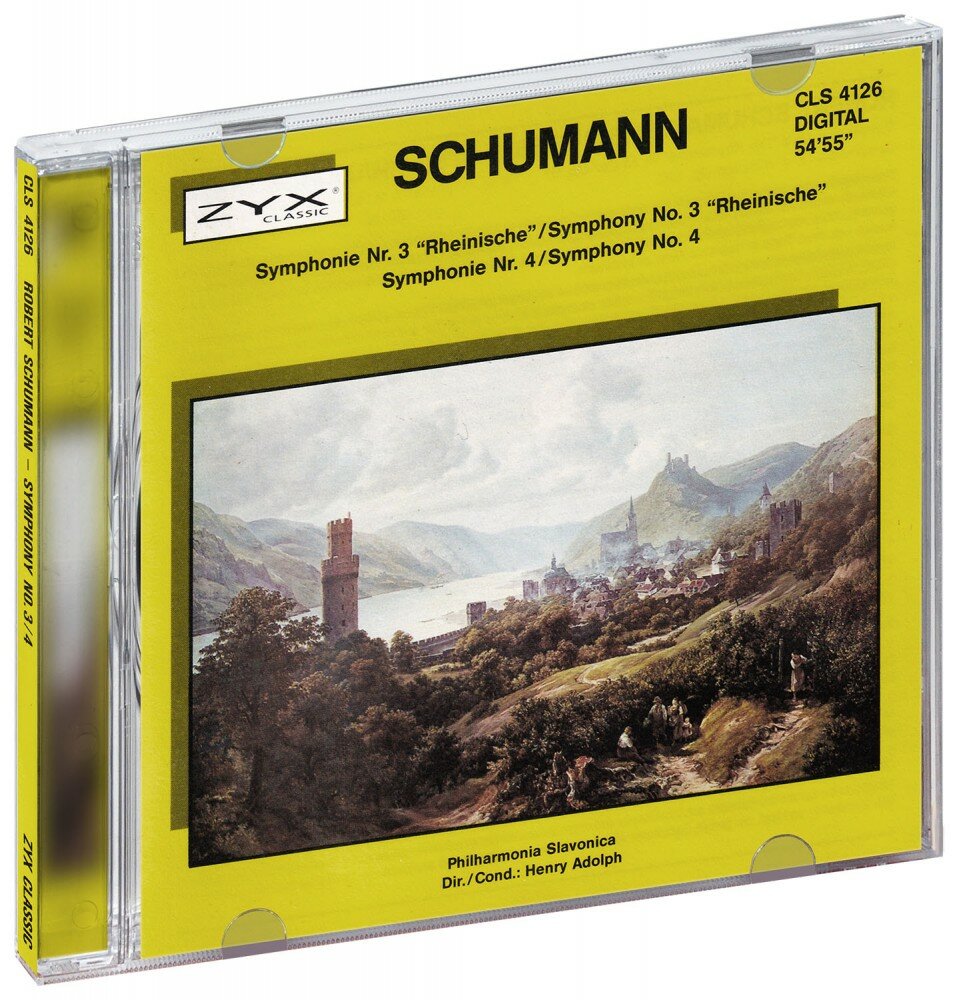 Robert Schumann. Symphonie Nr.3/4 (Rheinische) (CD) (СД диск, CD Box)