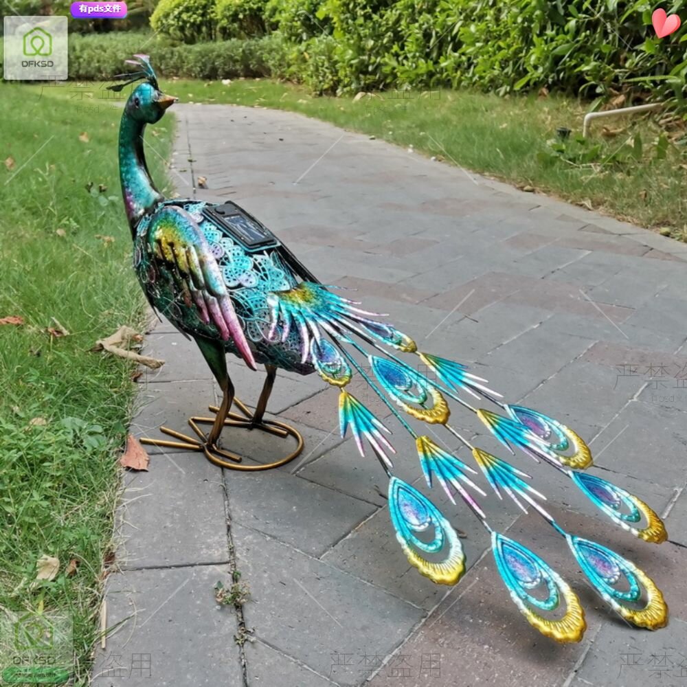 DFKSD Фигурка садовая декоративная из полимерной смолы с UV-защитой и антивандальным покрытием для ландшафта/парка