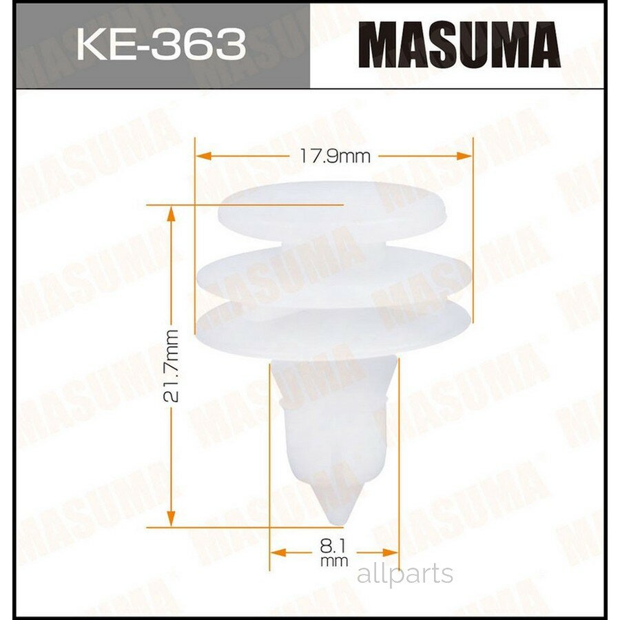 MASUMA KE-363 Клипса CHRYSLER