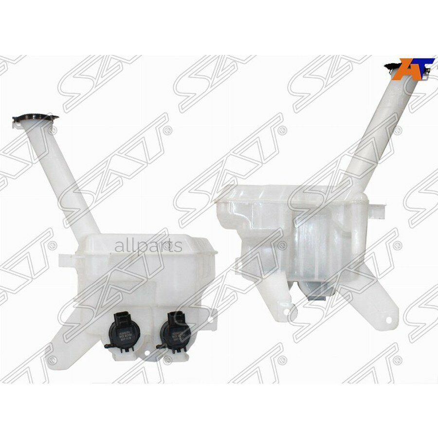 SAT ST-TYA3-101-0 Бачок омывателя Toyota Ractis 10-14 / Vitz 10-16 (Насос омывателя/ С горловиной)