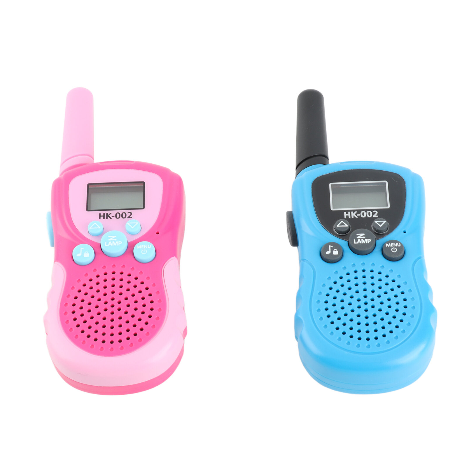 Детские рации: 2 радиостанции, дальность 3 км, с LCDэкраном и фонариком, для игр, походов и кемпинга