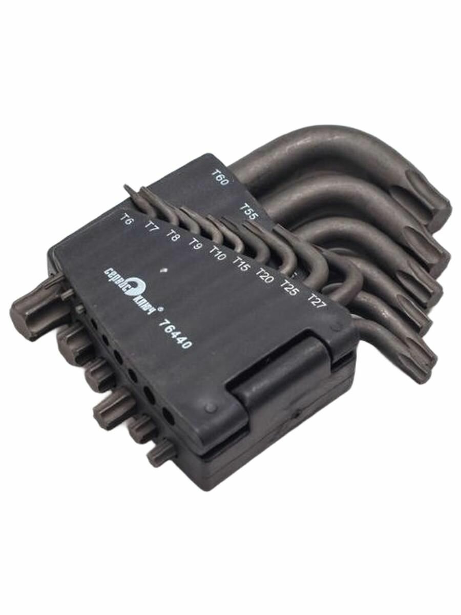 Набор Г-образных звездочек (торкс) 15 пр. Сервис Ключ PROFFI 76440