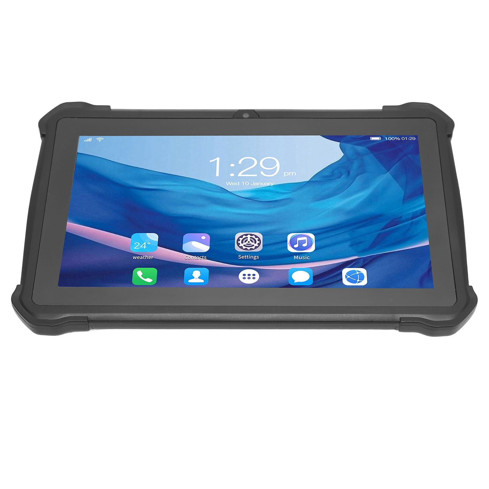 7-дюймовый детский планшет для Android12 HD с большим экраном 2 ГБ 32 ГБ 2,4 ГГц, Wi-Fi, двойной камерой и одним динамиком
