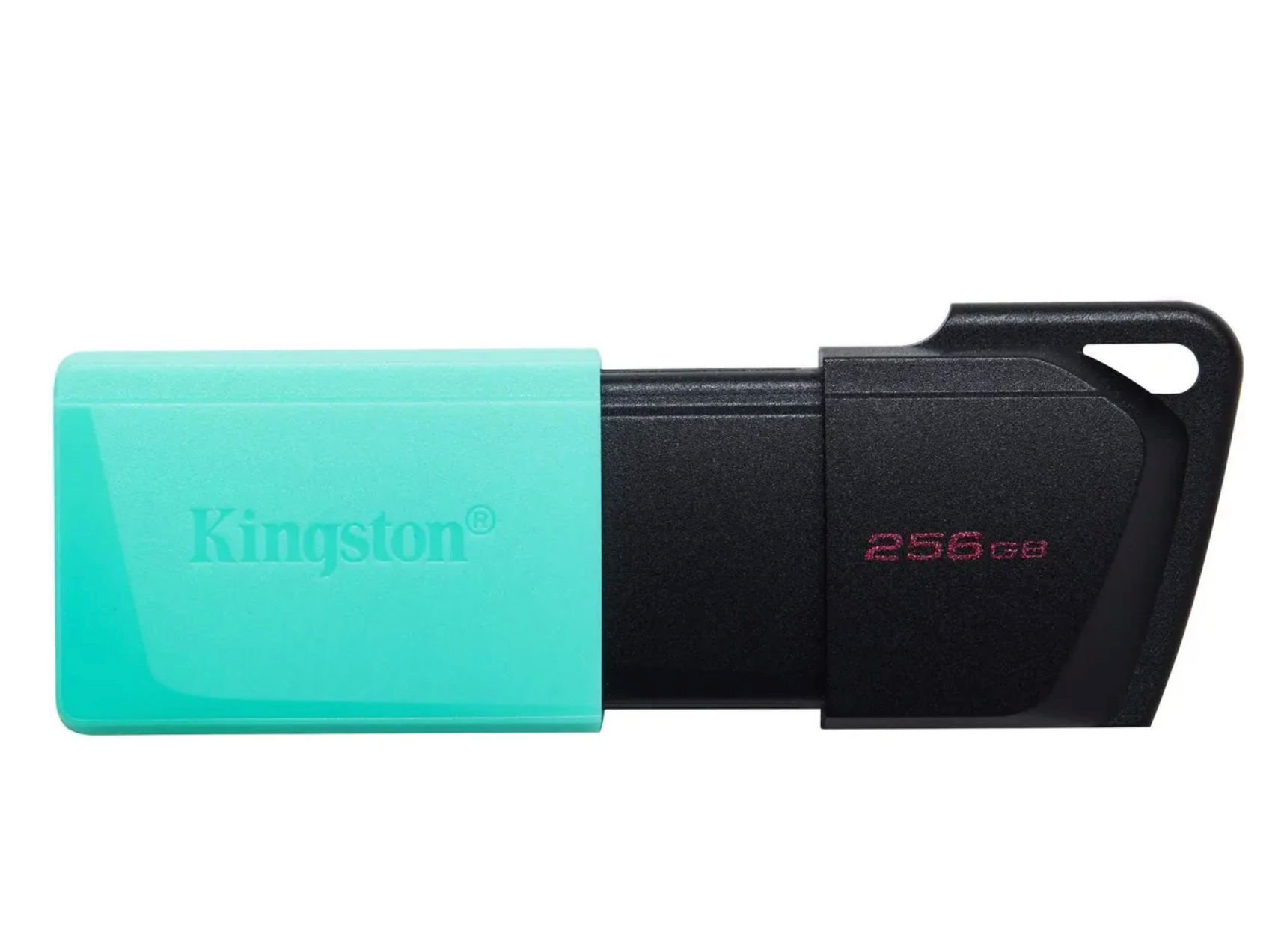 Флэш-накопитель KINGSTON USB3.2 256GB DTXM/256GB, черный/зеленый