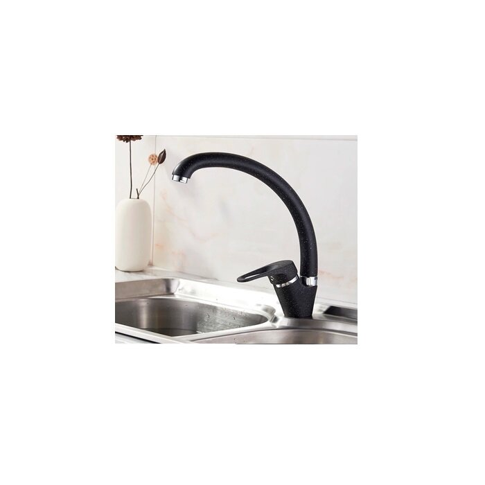 Смеситель для кухни MATRIX SMF-420817/BK черный