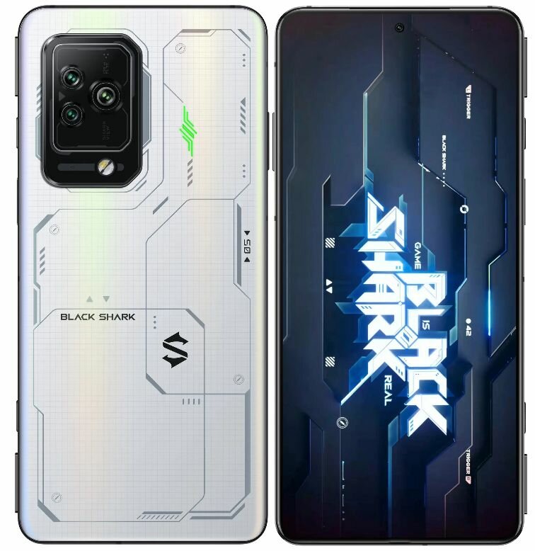 6,67" Смартфон Black Shark Shark 5 Pro 8/128 ГБ (5 PRO) 2022, белый