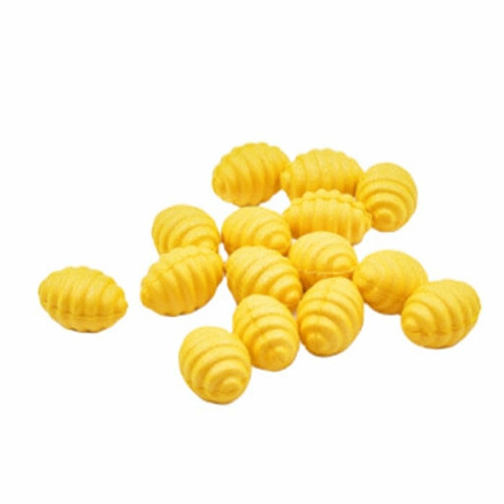 Инструменты для рыбалки, Имитирующий насекомое личинка приманка - желтый, одна коробка