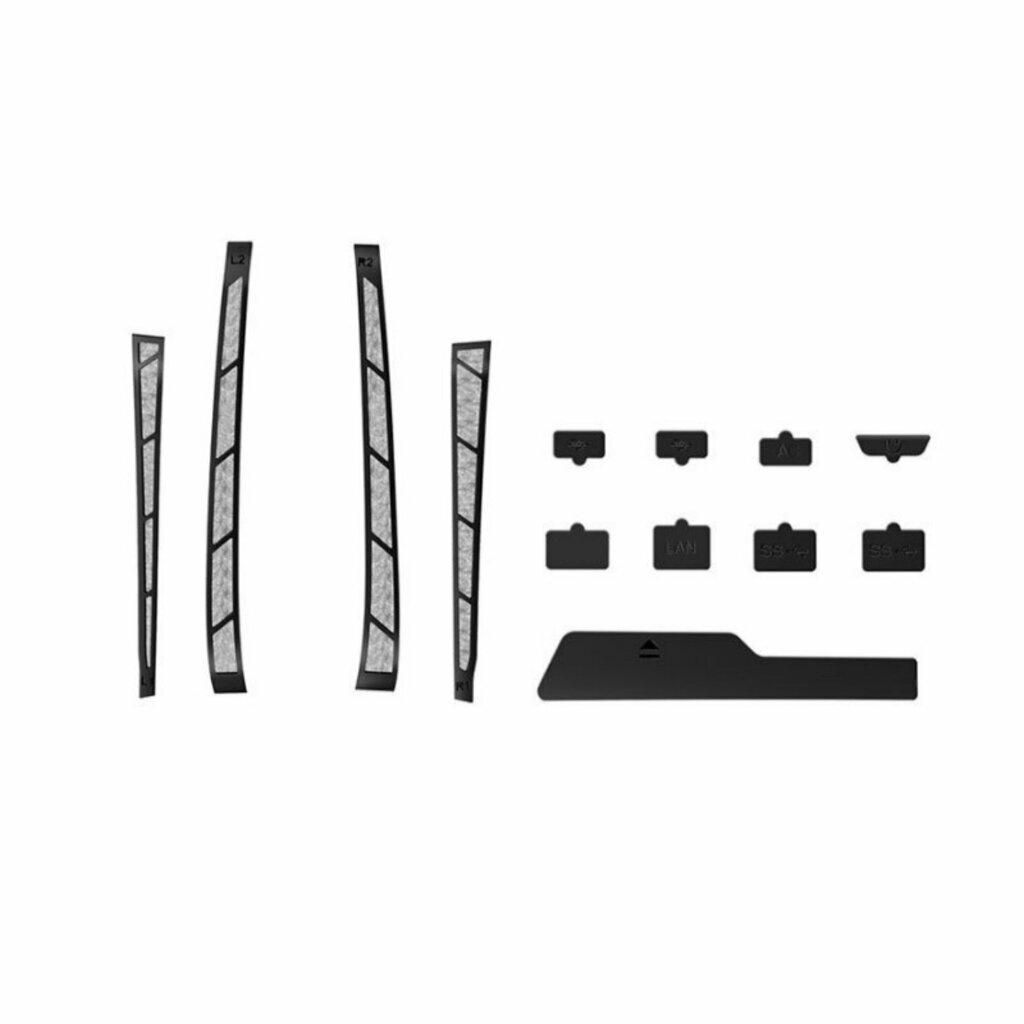 Черная Пылезащитная Заглушка Для Тонкой Силиконовой Пылезащитной Защитной Крышки Пылезащитный Фильтр Сетка Аксессуары Для Игровой Консоли