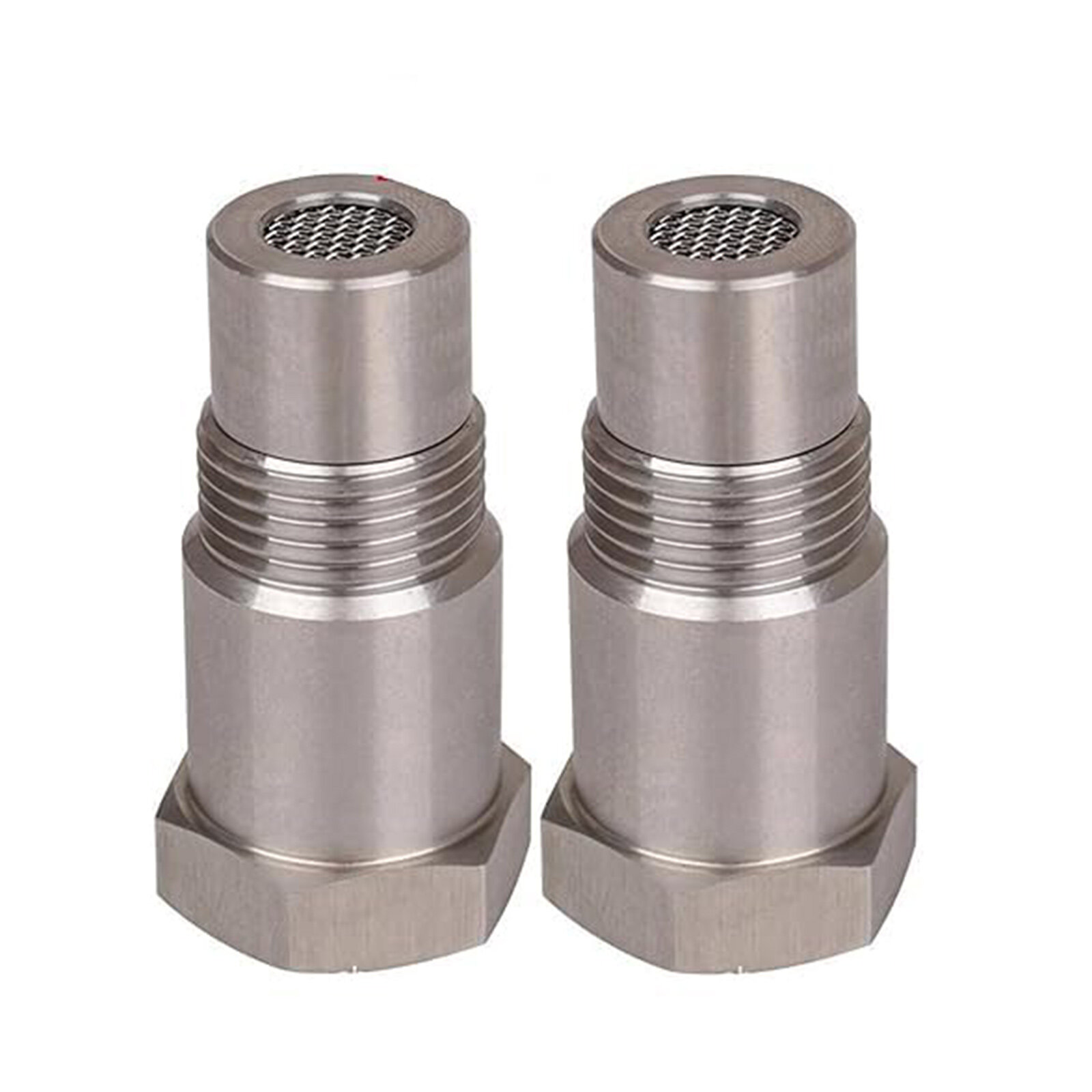 Быстрая установка адаптера кислородного датчика универсальная совместимость с автомобилями металлический материал