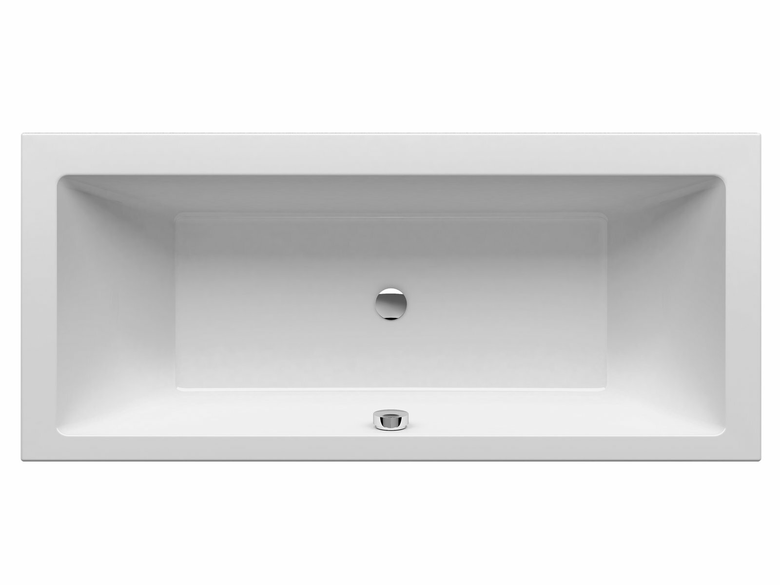 Акриловая ванна 170x75 прямоугольная Ravak Formy 01, пристенная 100% акрил