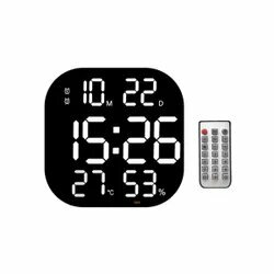 Светодиодные настольные часы-термометр MyPads (белый)