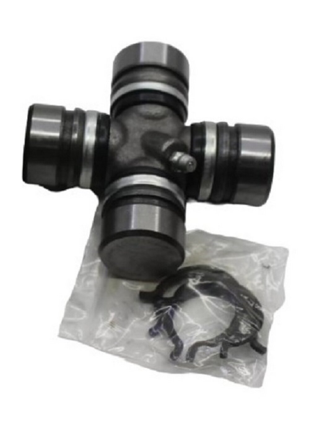 Крестовина для а/м УАЗ со стопорными кольцами с масленкой Ф29 мм "сибдеталь"