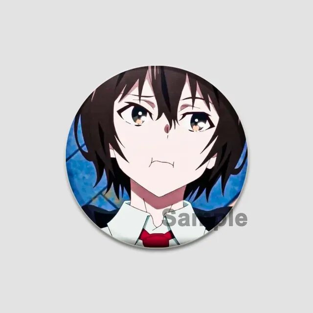 Простая булавка на пуговицах в стиле аниме 58/44/32 мм, брошь с застежкой, значок на каждый день, идеальный подарок для друзей