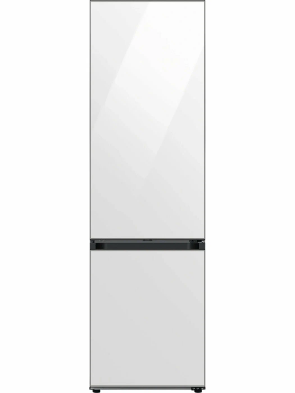 Холодильник Samsung RB38C7B6D12/EF, белый/стекло