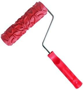 Декоративный Жесткий Резиновый Валик флоксы Stmdecor EG332T 18см.