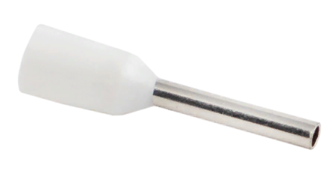 Кабельный наконечник EKF / ЕКФ PROxima НШВИ 0.5-8 штыревой втулочный изолированный, nhvi-0.5-8, в упаковке 50шт.