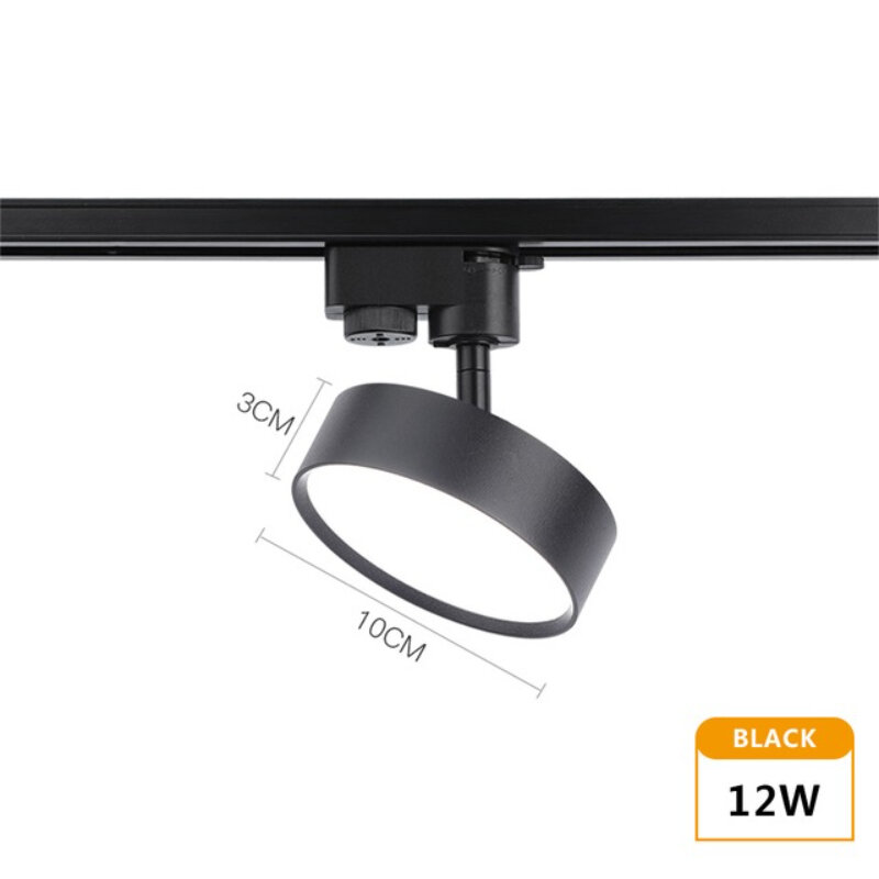 Потолочный прожектор LED track light прожектор можно поворачивать мощностью 12 Вт / 18 Вт / 24 Вт