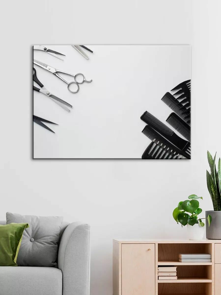 Картина на стену "Услуги салона красоты", 40х30 см