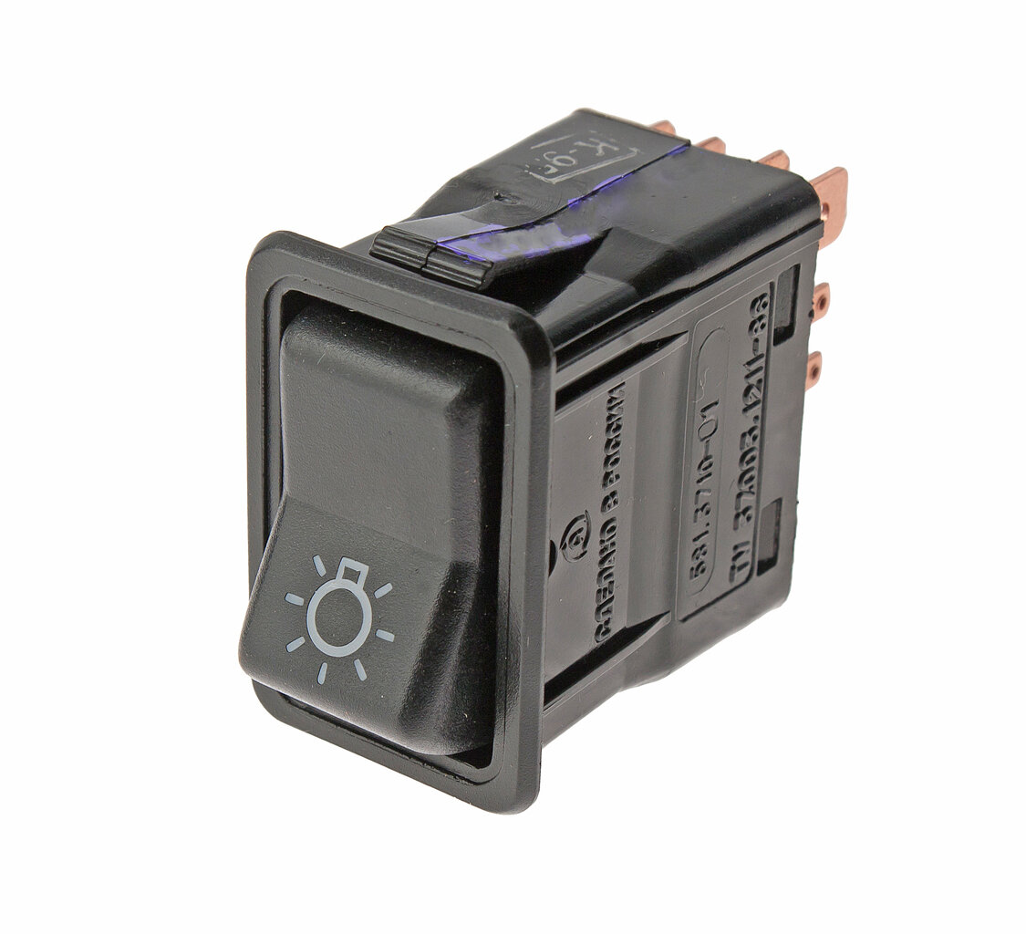 Выключатель клавиша КАМАЗ габаритных огней автоарматура