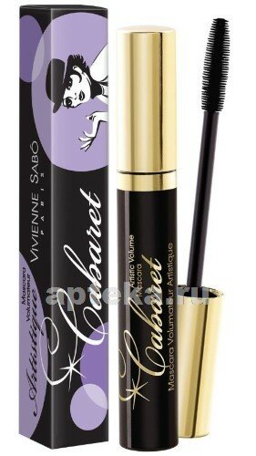 Vivienne sabo тушь для ресниц cabaret со сценическим эффектом супер-объем тон 1 9 мл