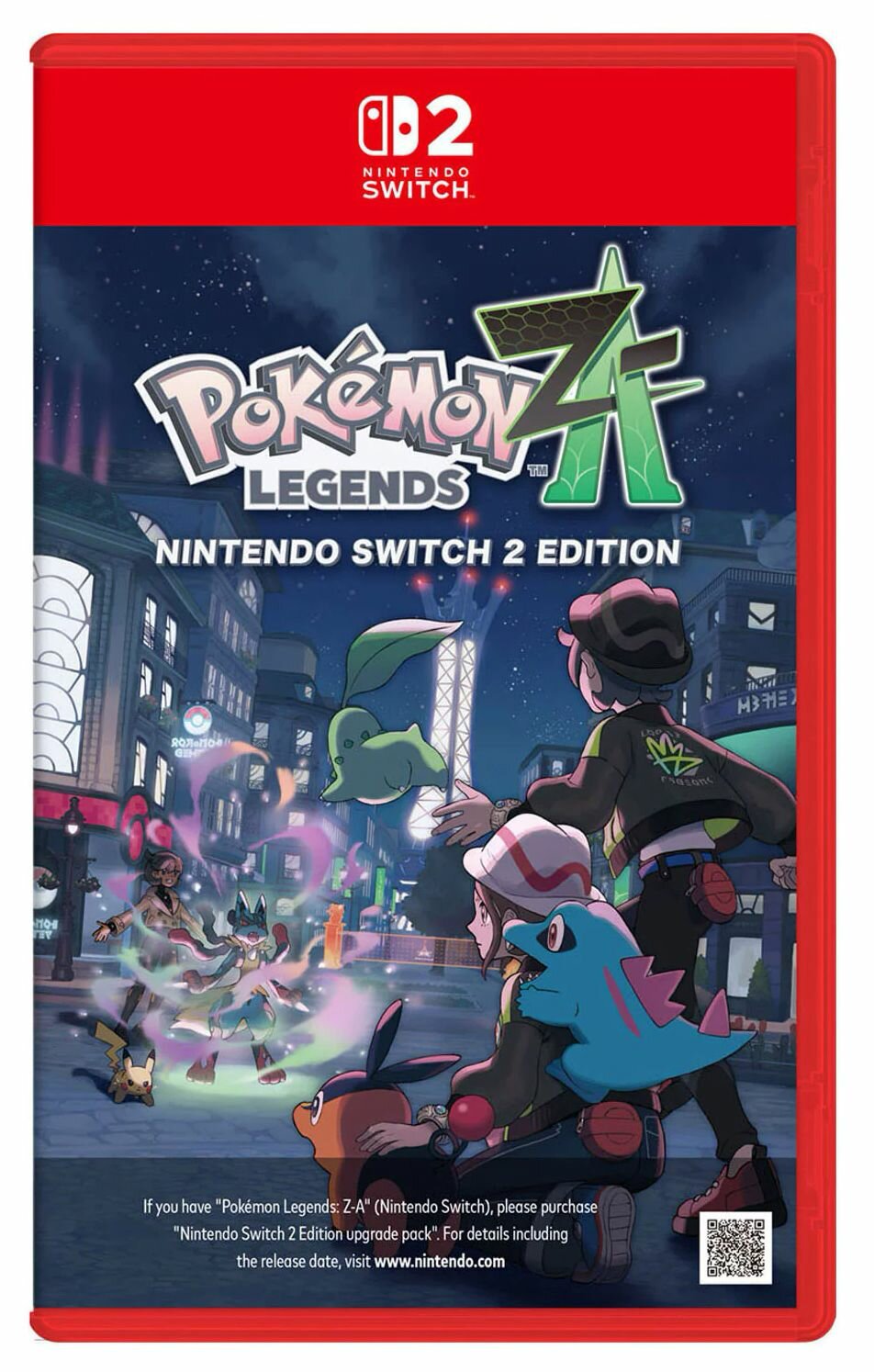 Игра Pokemon Legends: Z-A (английская версия) для Nintendo Switch 2